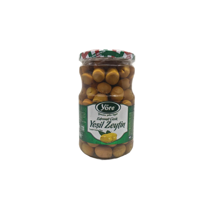 Yore Scratched Green Olives 690g – C Fresh Foods