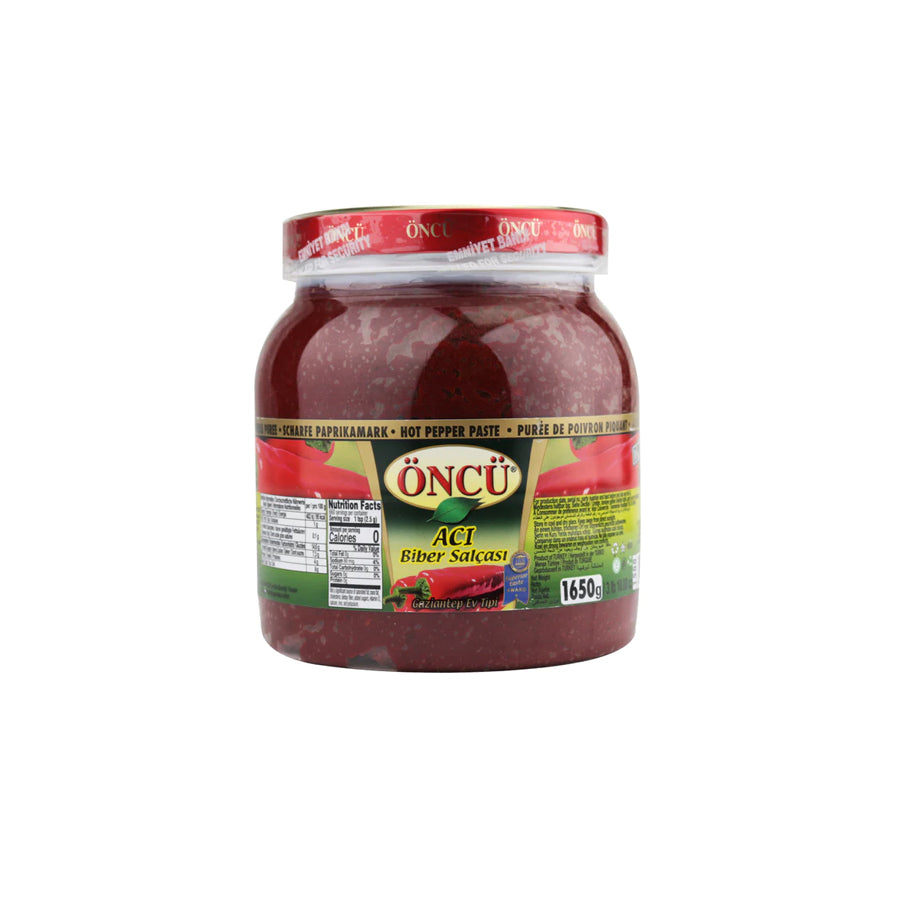 Oncu Hot Pepper Paste 1650g – C Fresh Foods