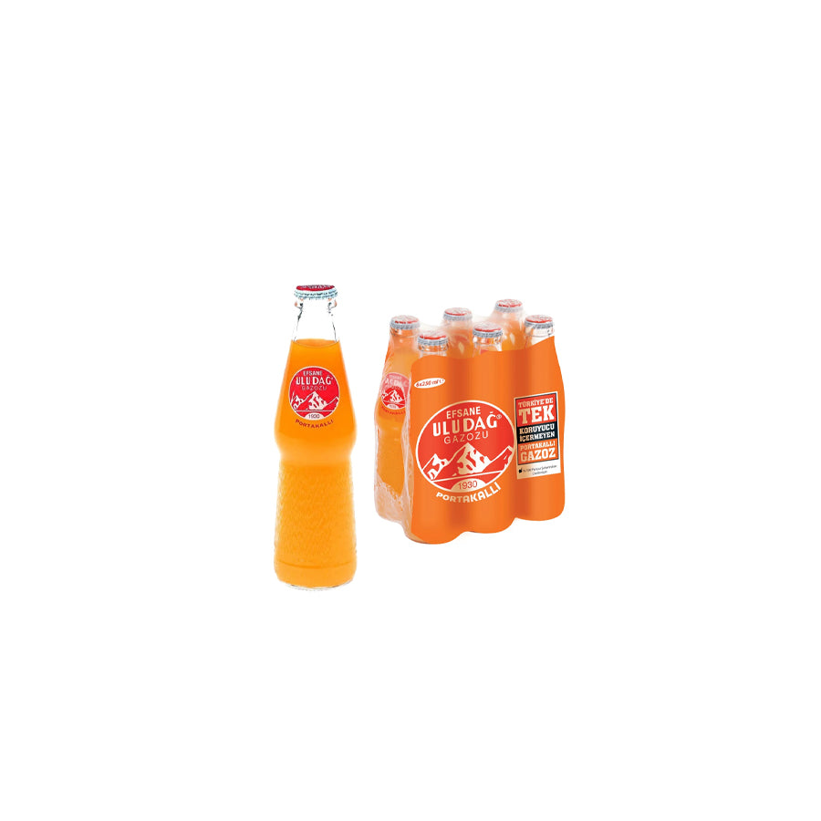 Uludag Orange Gazoz 6 Pack 250ml – C Fresh Foods